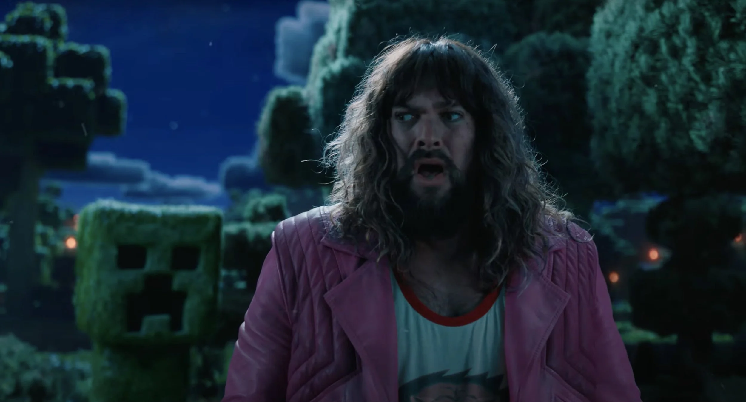 Wacky Teaser Trailer For Jason Momoa's A MINECRAFT MOVIE From The Director of NAPOLEON DYNAMITE ...
